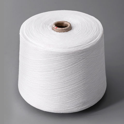 Buy Wholesale China 100% White Carded Organic Cotton 20s/1 Yarn With ...