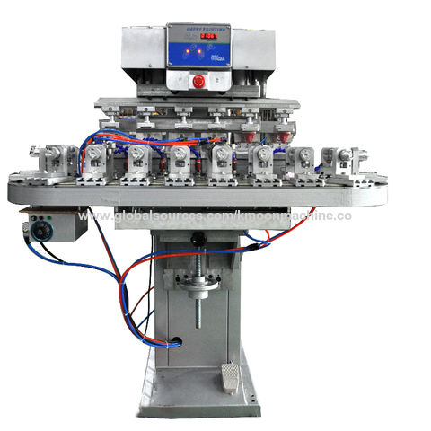 Buy Wholesale China 6 Color Turntable Pad Printer High Precision ...