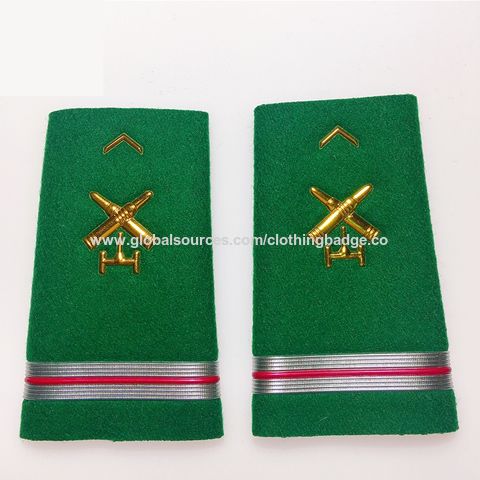 Custom Hk Shoulder Board Uniform Metal Epaulet, Uniform Metal Epaulet ...