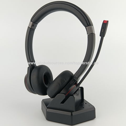 Buy Wholesale China Bluetooth V5.2 Call Center Headset Office Headphone ...