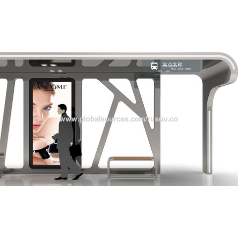 Buy Wholesale China Intelligent Outdoor Rolling Light Box For Bus ...