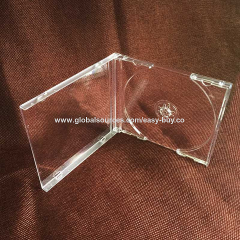 Buy Wholesale China Dvd Cases Transparent Standard Single-piece Cd-r ...