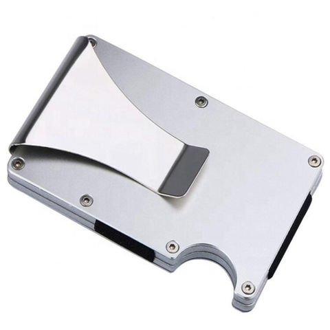 Buy Wholesale China Premium Aluminum Hard Case Custom Metal Wallet ...