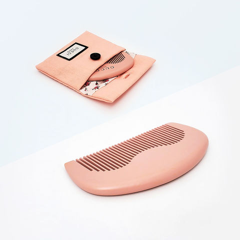 Buy Wholesale China Hot Sale Pink Wooden Comb With Pink Cotton Bag ...