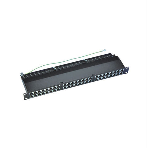Buy Wholesale China Patch Panels 19"1u Utp Cat.6a Patch Panel 48p Dual ...