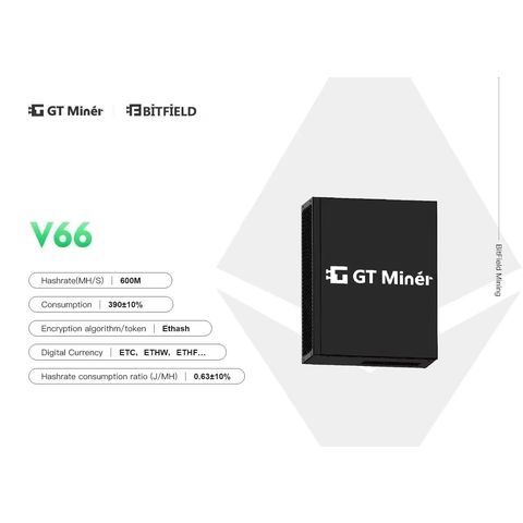 Buy Wholesale China New Gt Miner V66 600m 420w Low Power Consumption For Etc/ethw/etf & V66 600m ...