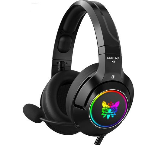 Buy Wholesale China 7.1 Rgb Gaming Headsets With Hiden Mic Rotatable ...