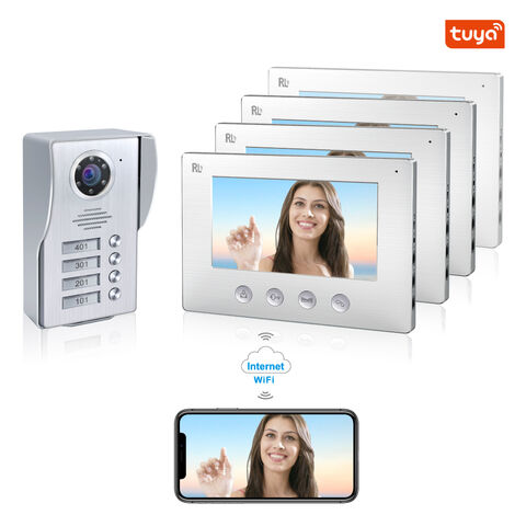 Buy Wholesale China Tuya Wifi Smart Video Intercom, Easy 4-wire Connection,7 Inch Ahd Screen ...
