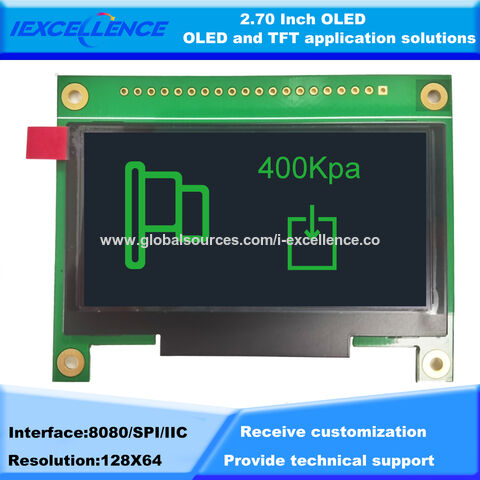 Online Techniacal Support 2.70 Inch Oled Display Module 128064 Spi ...