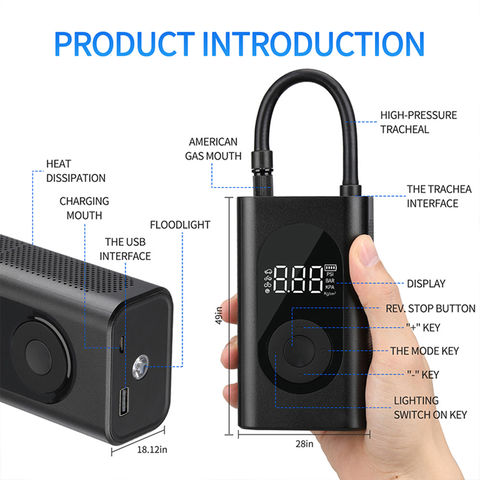 Buy Wholesale China Mini Electric Air Pump Compressor 150psi Portable ...