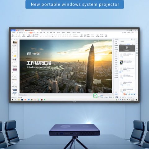 Buy Wholesale China Hotus Win 10 System Projector Dlp 350 Ansi Lumen ...