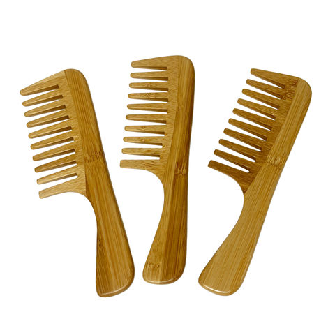 Buy Wholesale China Custom Logo Wooden Mirror And Wide Tooth Hair Comb ...