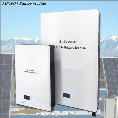 10kwh 48v 200ah Lifepo4 Battery Pack Solar Lithium Ion Battery With Bms ...