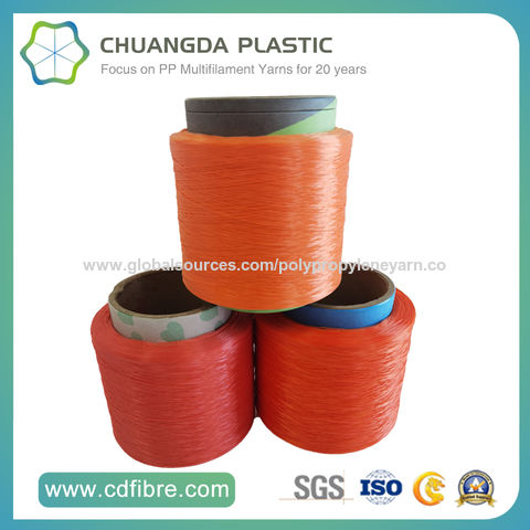 600d Orange Series Pp Fdy Yarn For Lashing, Pp Yarn, Polypropylene Yarn ...