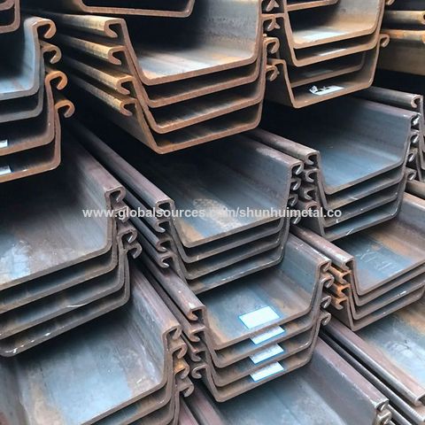 Buy Wholesale China Shunhui Metal Supply Steel Sheet Pile/z Steel Sheet ...