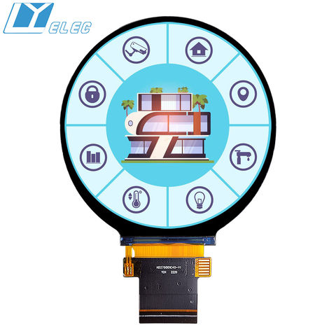 Buy Wholesale China Wholesale 2.8 Inch Round Tft Lcd Display 480x480 Circular Ips Lcd Screen ...