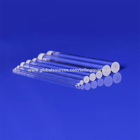 Buy China Wholesale Custom Transparent Clear Quartz Glass Rod & Quartz ...