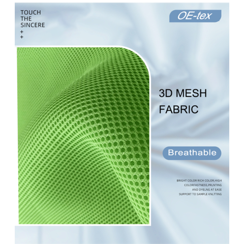 Buy Wholesale China 100% Polyester 3d Mesh Knitted Fabric & 3d Mesh at ...