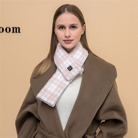 Unisex Winter Graphene Smart Heating Warm Scarf Heating Scarf Neck ...