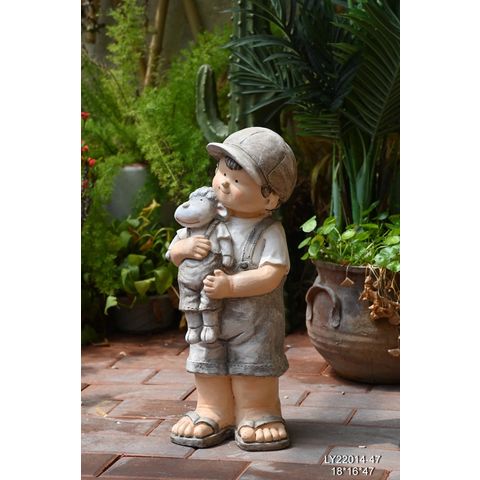 Buy Wholesale China Magnesia Crafts Unique Cute Decor Boy Girl Design ...