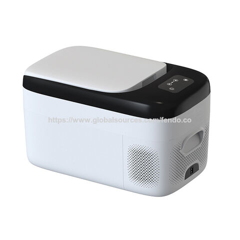 Buy Wholesale China Mini Car Fridge Dc 12v/24v Single-zone 18l Portable ...