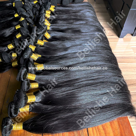 Buy Wholesale China Wholesale, 10-40 Inch, Full Thick, Straight Weave ...