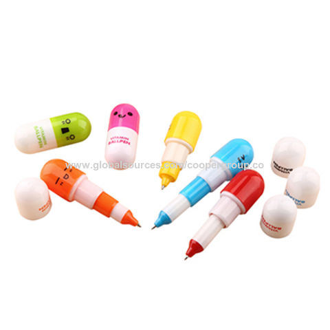Buy Wholesale China Cartoon Creative Promotional Pill Pen & Promotional ...
