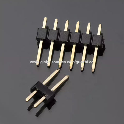 Buy Wholesale China Vertical Dip 2.54mm Pitch Pin Header Male Single Row 1*15pin 2.54 Mm Male ...