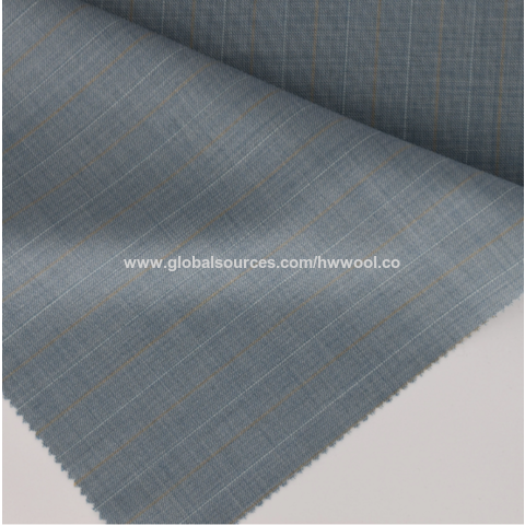 Buy Wholesale China 100% Pure Wool Fabric For Men's Suit Merino Wool ...