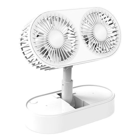 Buy Wholesale China Double-headed Foldable Desktop Fan For Home Office ...