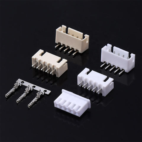 2.54mm Wire To Board Connector Right Angle Vertical Pin Dip 5pins Xh 2 ...