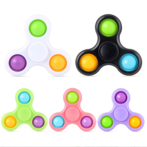 Buy Wholesale China Spinning Fidget Toys ,push Simple Dimple Pop Bubble ...