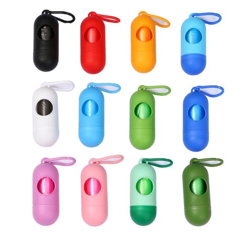 Buy Wholesale China Pill Shaped Plastic Cheap Dog Poop Bags Dispenser ...
