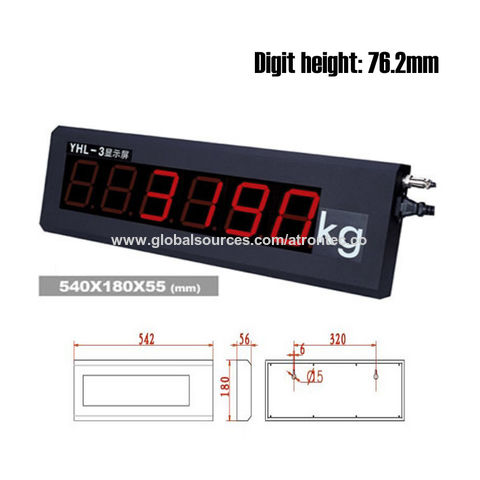 Buy Wholesale China Yhl-3 Weighing Indicator Remote Display & Weight ...