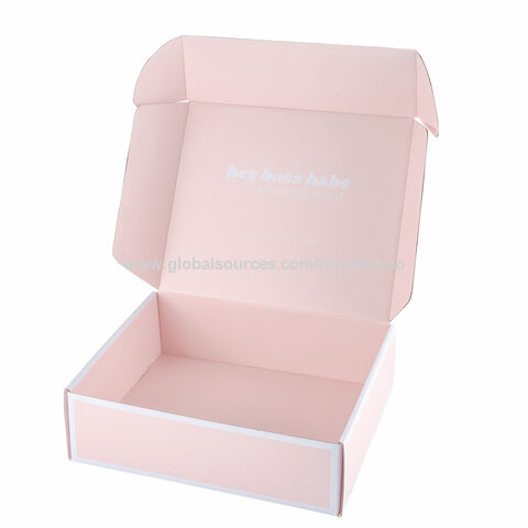 Buy Wholesale China Wholesale Custom Pink Color Box Customized Size ...