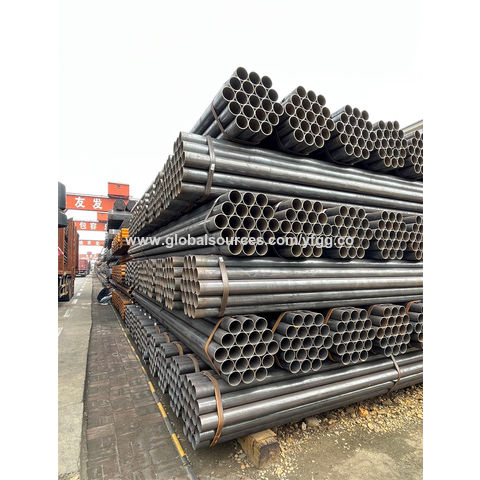 Buy Wholesale China Carbon Welded Erw Steel Pipe Black Casing Pipe ...