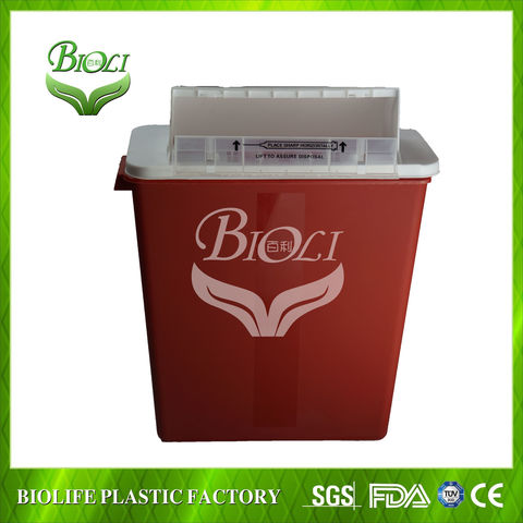 Buy Wholesale China Locking Wall Mount Sharps Cabinet With Box Holder ...