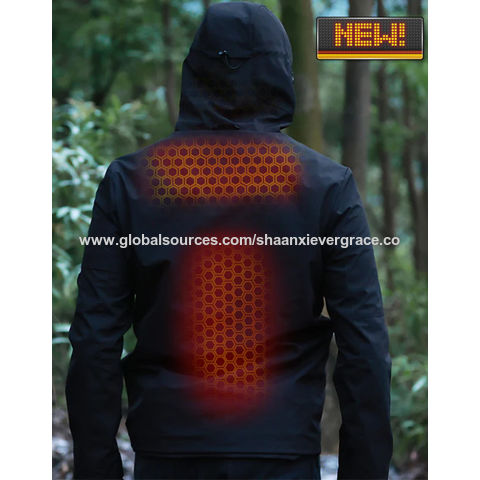 Buy Wholesale China Light&warm Winter Heated Jacket Rechargeable ...
