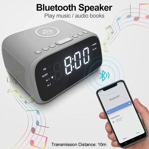 Buy Wholesale China 1.2 Inch Led Clock Radio With Bluetooth And ...