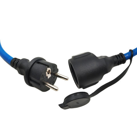Buy Wholesale China Ce/ Gs/ Vde Certificated Standard Grounding Ip44 Waterproof Schuko Cee7/7 ...