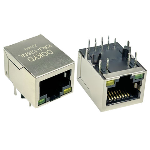 Buy China Wholesale Krj-125nl Metal Shielded Single Port 8p8c With ...