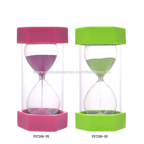 Buy Wholesale China Small Hourglass Sand Timer Custom Shape Plastic ...