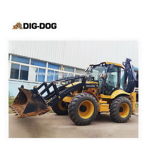 Buy Wholesale China China Backhoe Front Loader Wheel Tractor With Front ...