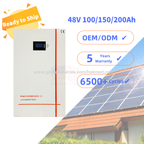Buy Wholesale China Hybrid Grid 48v Lifepo4 Lithium Ion Battery Pack ...
