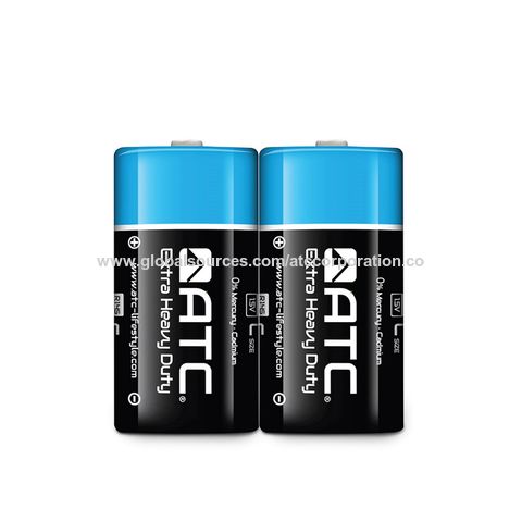Buy Wholesale Hong Kong SAR C Battery R14p / Um-2 Zinc Carbon Dry Cell ...