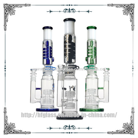 Buy Wholesale China Glass Bong Smoking Water Pipes 14 Inches Glass ...