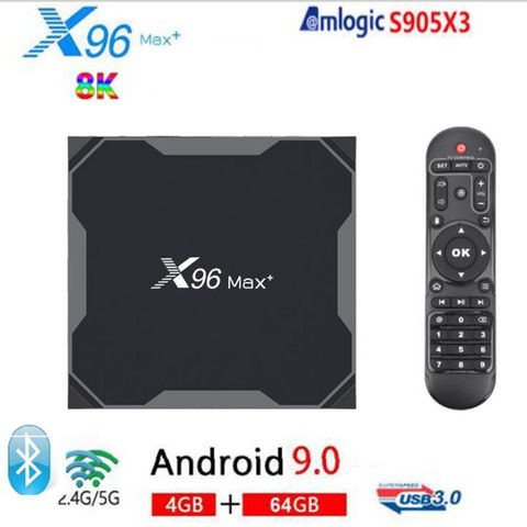 Buy Wholesale China Android Tv Box, X96 Max Plus Tv Box & X96 Max Tv ...