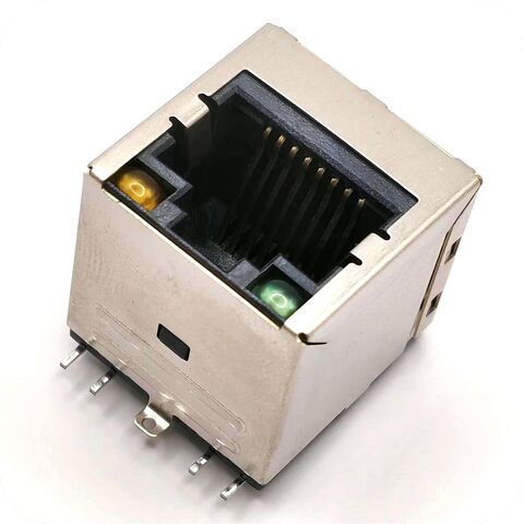 Buy Wholesale China Gold Plated Rj45 Pass Through Connector Rj45 8p8c ...