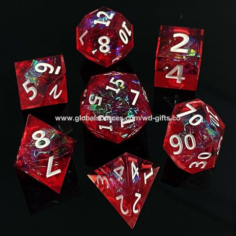 Factory Price High Back Dice Colorful New Resin Dice Precision ...