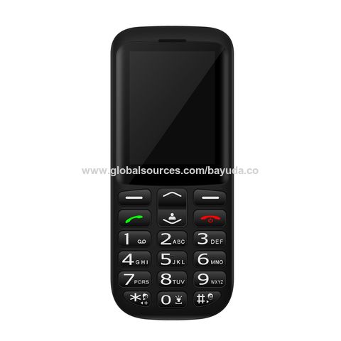 Buy Wholesale China 2.4 Inches Senior Bar Phones 48mb+128mb Big Font ...